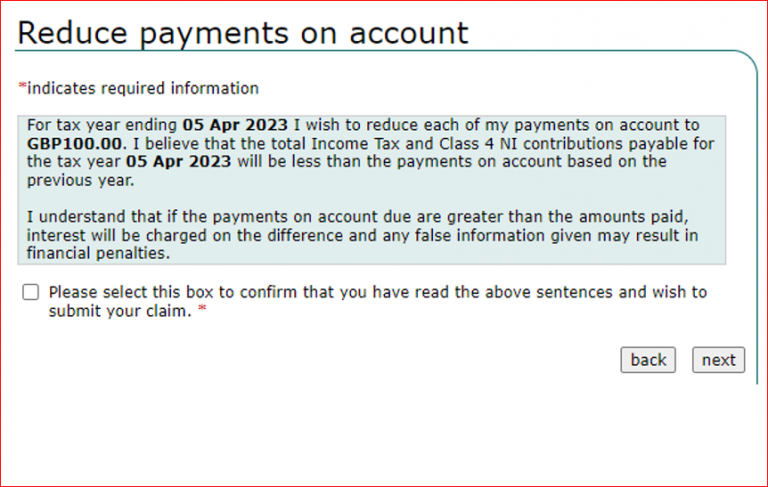How To Reduce Payments On Account - Gatwick Accountant